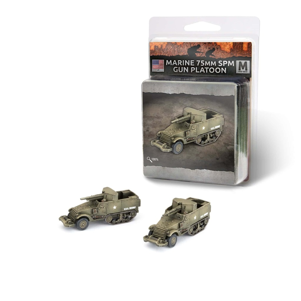 Marine 75mm SPM Self-propelled Gun Platoon (x2) | Estalia Córdoba
